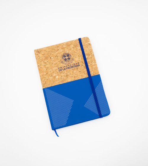 Libreta Ecológica Corcho Azul – Tienda UFRO