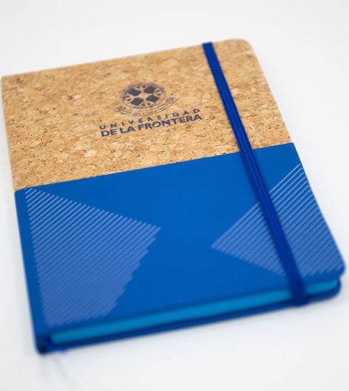 Libreta Ecológica Corcho Azul – Tienda UFRO